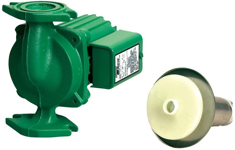 Taco 009-BF5-J Circulating Pump Cast Iron with Bronze Cartridge for lo ...